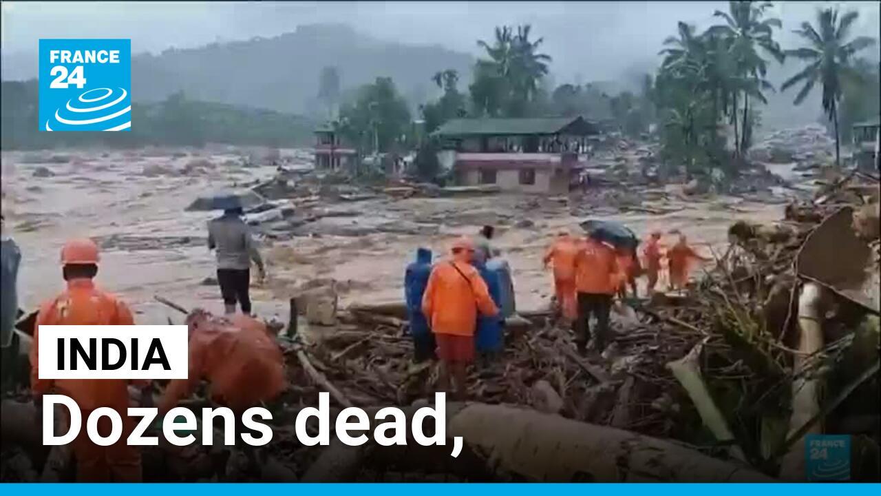Landslides in India's Kerala kill 93, hundreds still missing - France 24